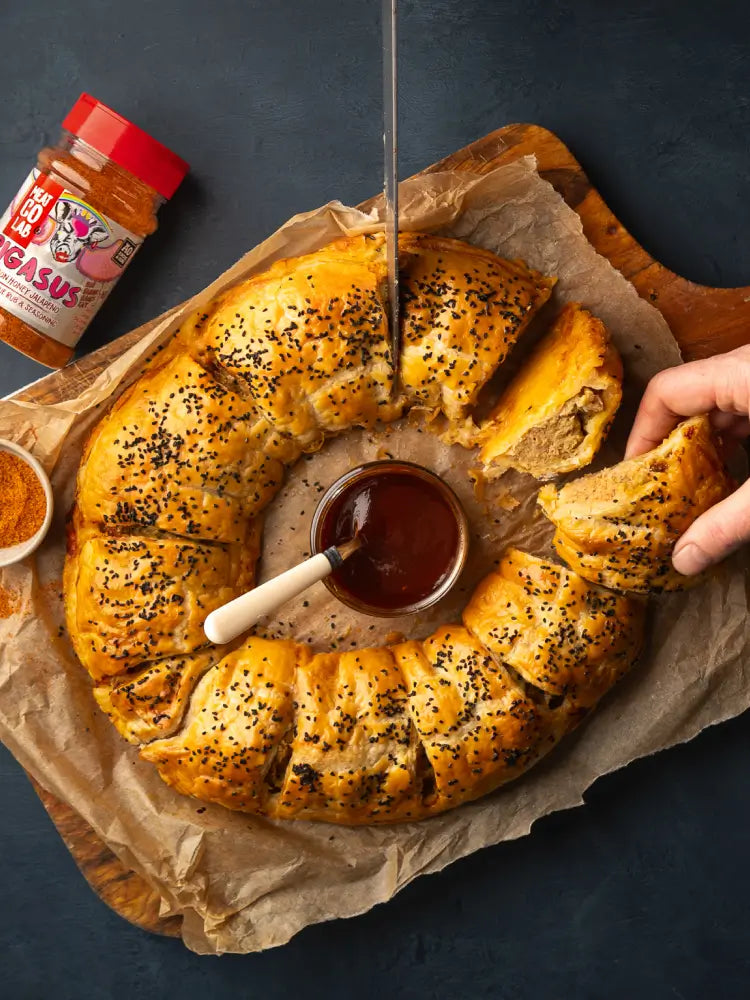 Pigasus Sausage Roll Garland | Angus & Oink