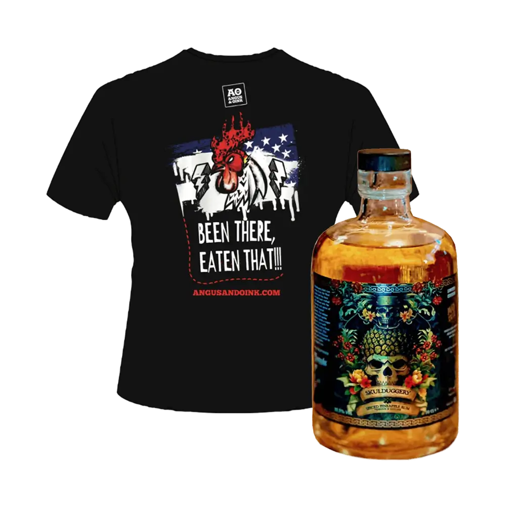 Rum & T-Shirt Bundle | Angus & Oink