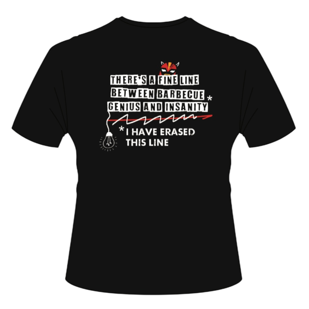A&O Fine Line BBQ T-Shirt | Angus & Oink